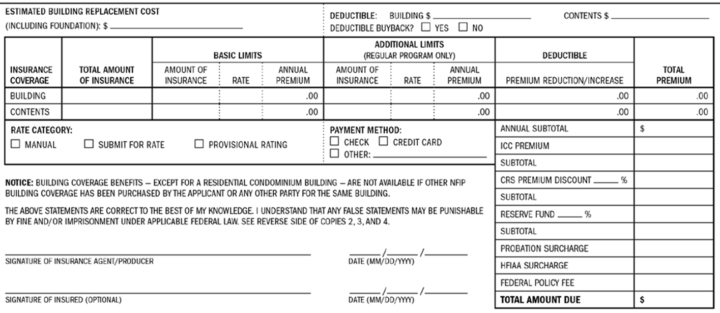 Condominium Rating Exercises